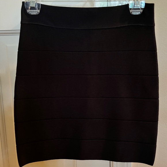 bebe | Skirts | Bebe Tight Form Fitting Black Mini Skirt | Poshmark